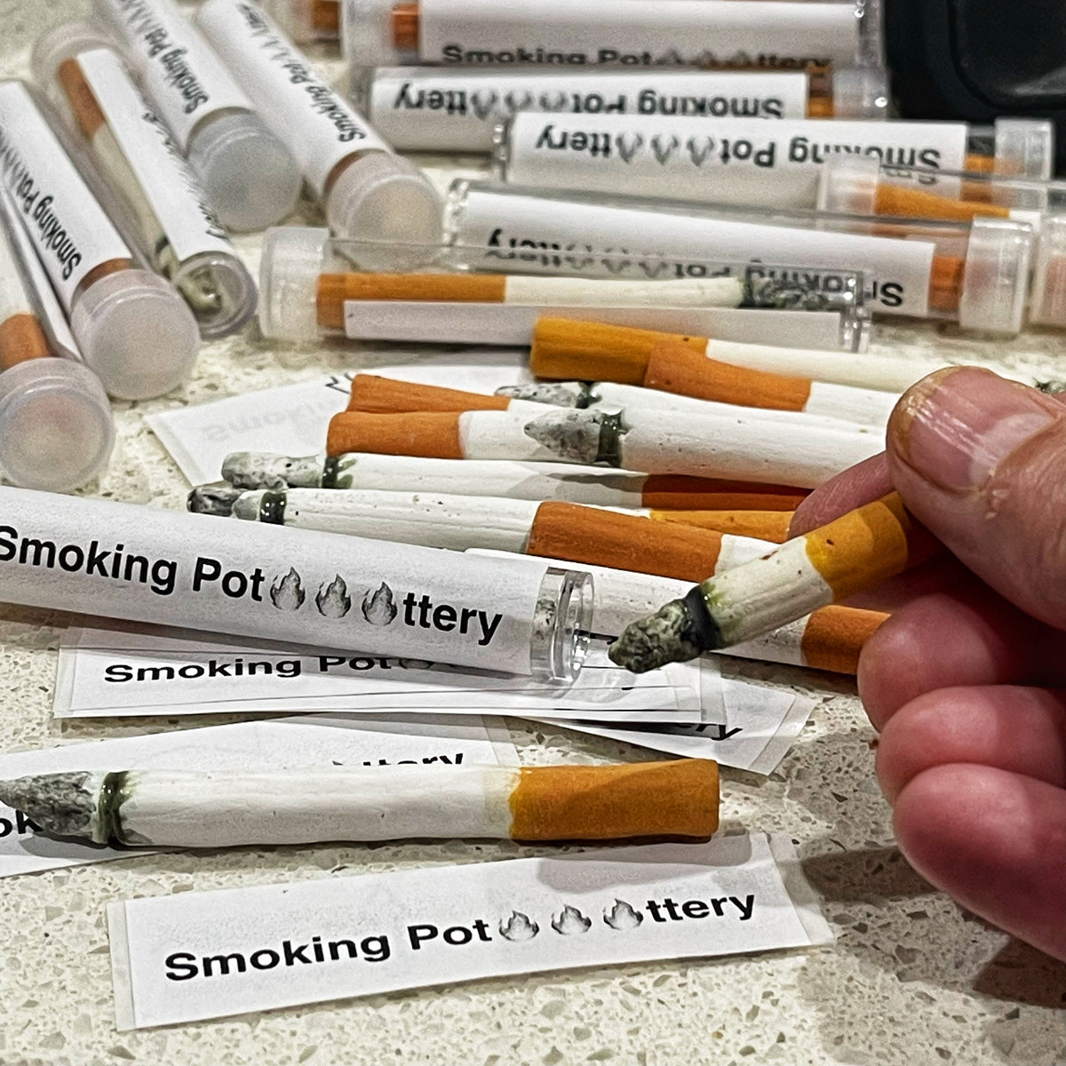 Ceramic cigarette – Beezwax Wraps PPNBW.